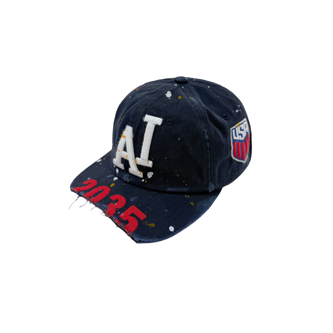 프로젝트 G/R 와이드 스로우백 캡 네이비 | PROJECT G/R | KREAM