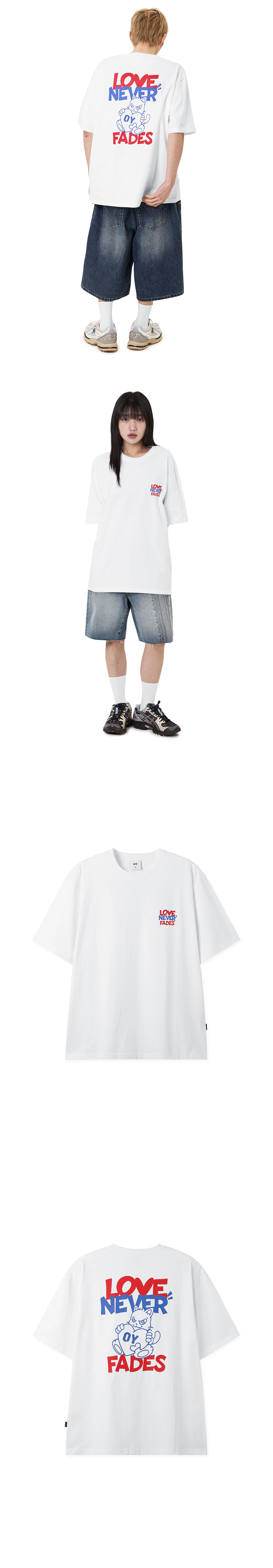 오와이 M.S 코티 티 화이트 | OY | KREAM