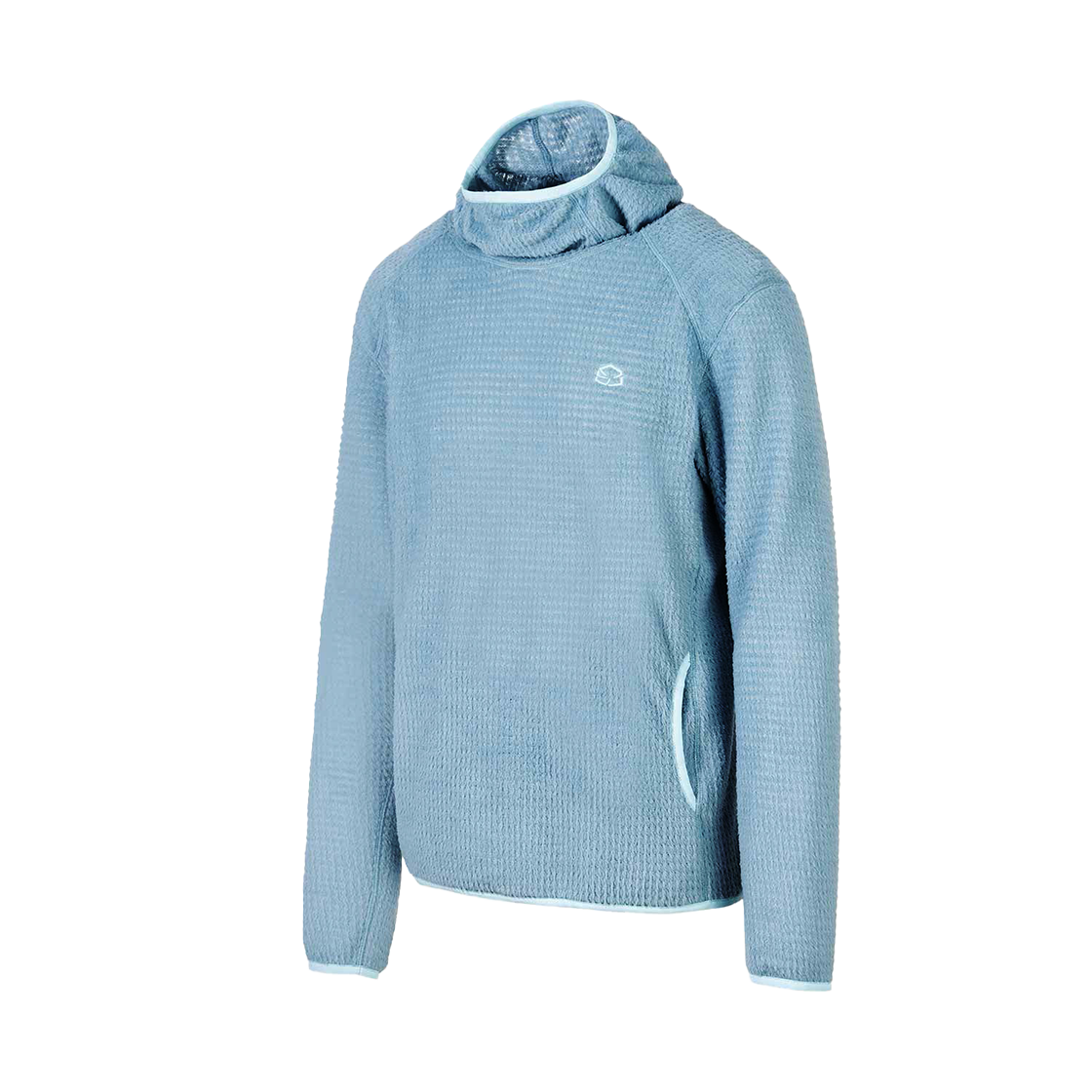 제로그램 폴라텍 알파120 후드 티셔츠 라이트블루 | ZEROGRAM | KREAM