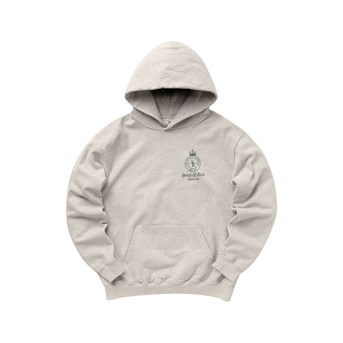 스포티 앤 리치 크라운 후드 헤더 오트밀 | Sporty & Rich | KREAM