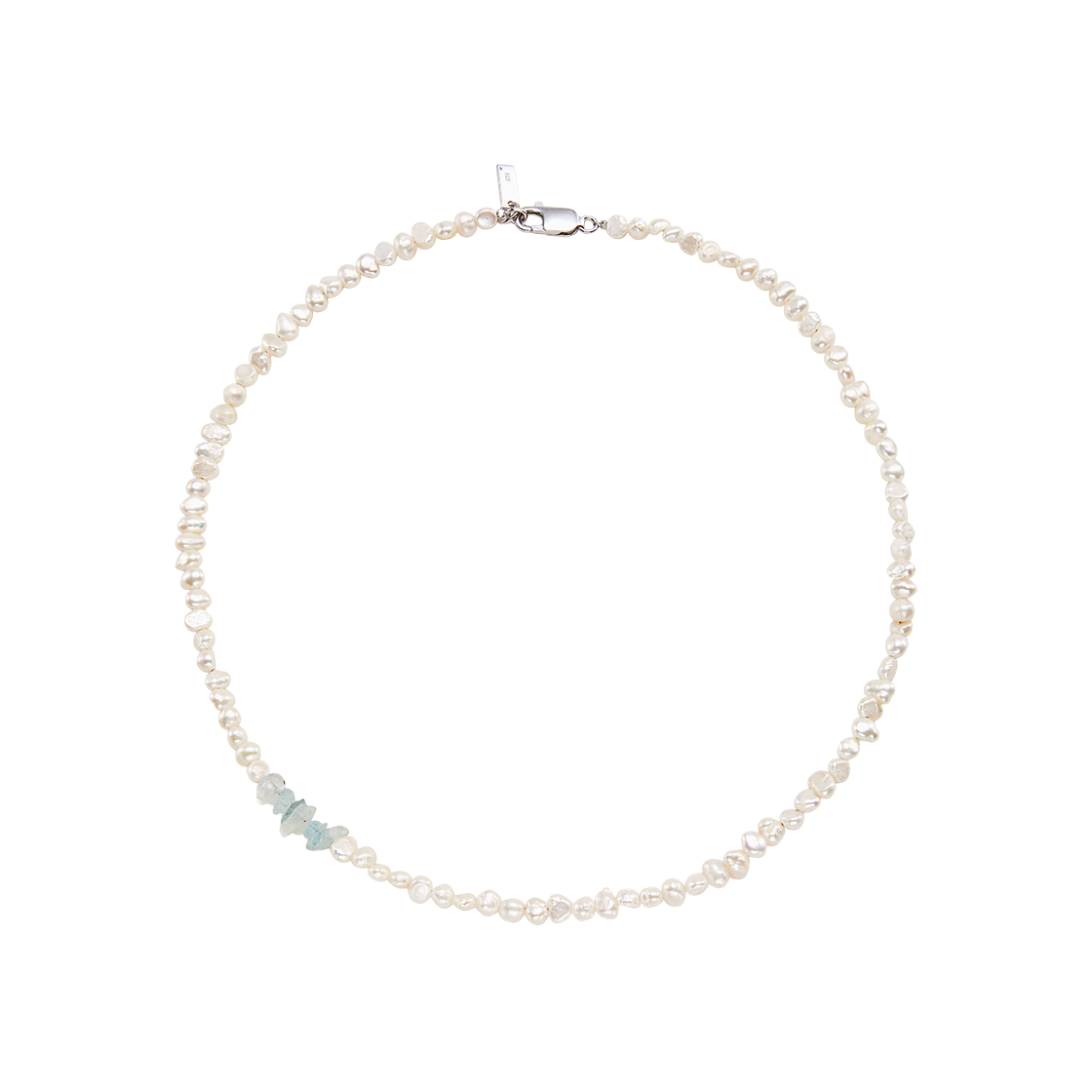 티링제이 아쿠아마린 펄 네크리스 | TEE RING JAY | KREAM