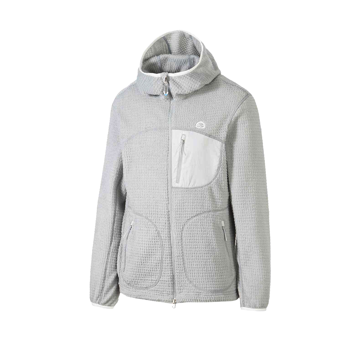 제로그램 폴라텍 알파120 후디 자켓 라이트그레이 | ZEROGRAM | KREAM