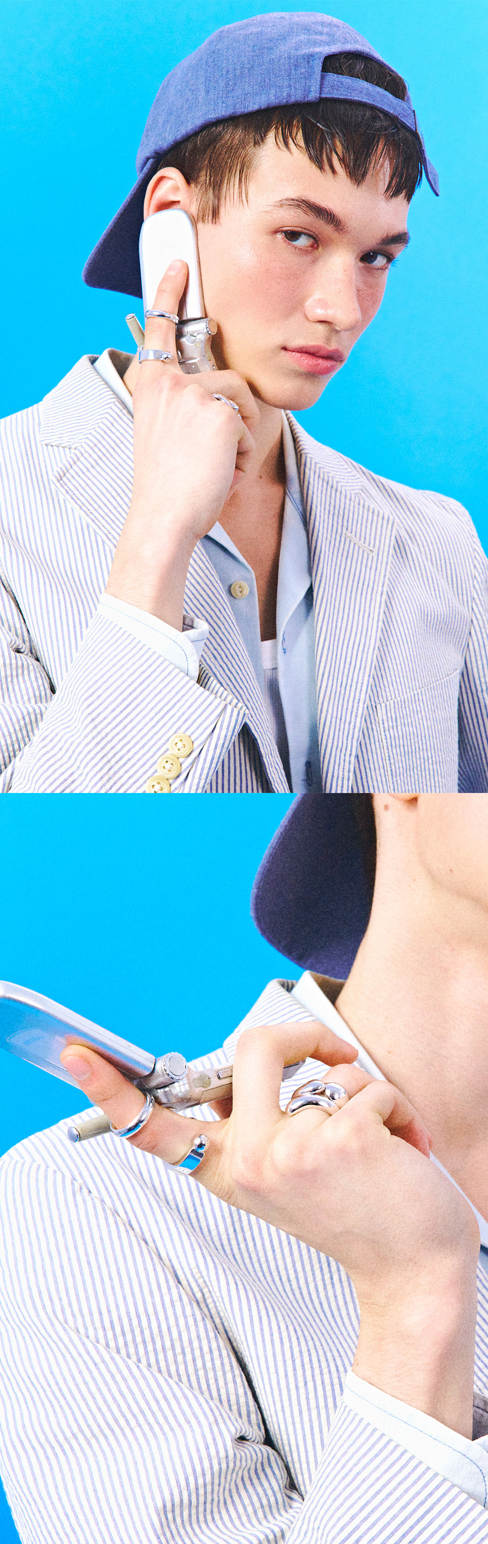 티링제이 아이비리그 젬스톤 튜브 링 | TEE RING JAY | KREAM