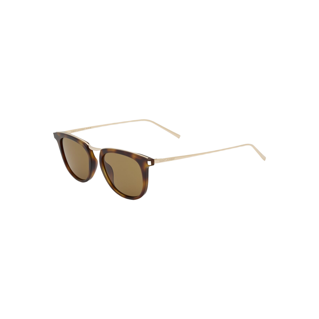 생로랑 SL 753 선글라스 브라운 하바나 라이트 골드 | Saint Laurent | KREAM