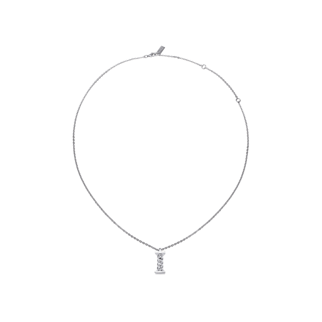 티링제이 트위스트 클래시컬 오더 네크리스 실버 | TEE RING JAY | KREAM