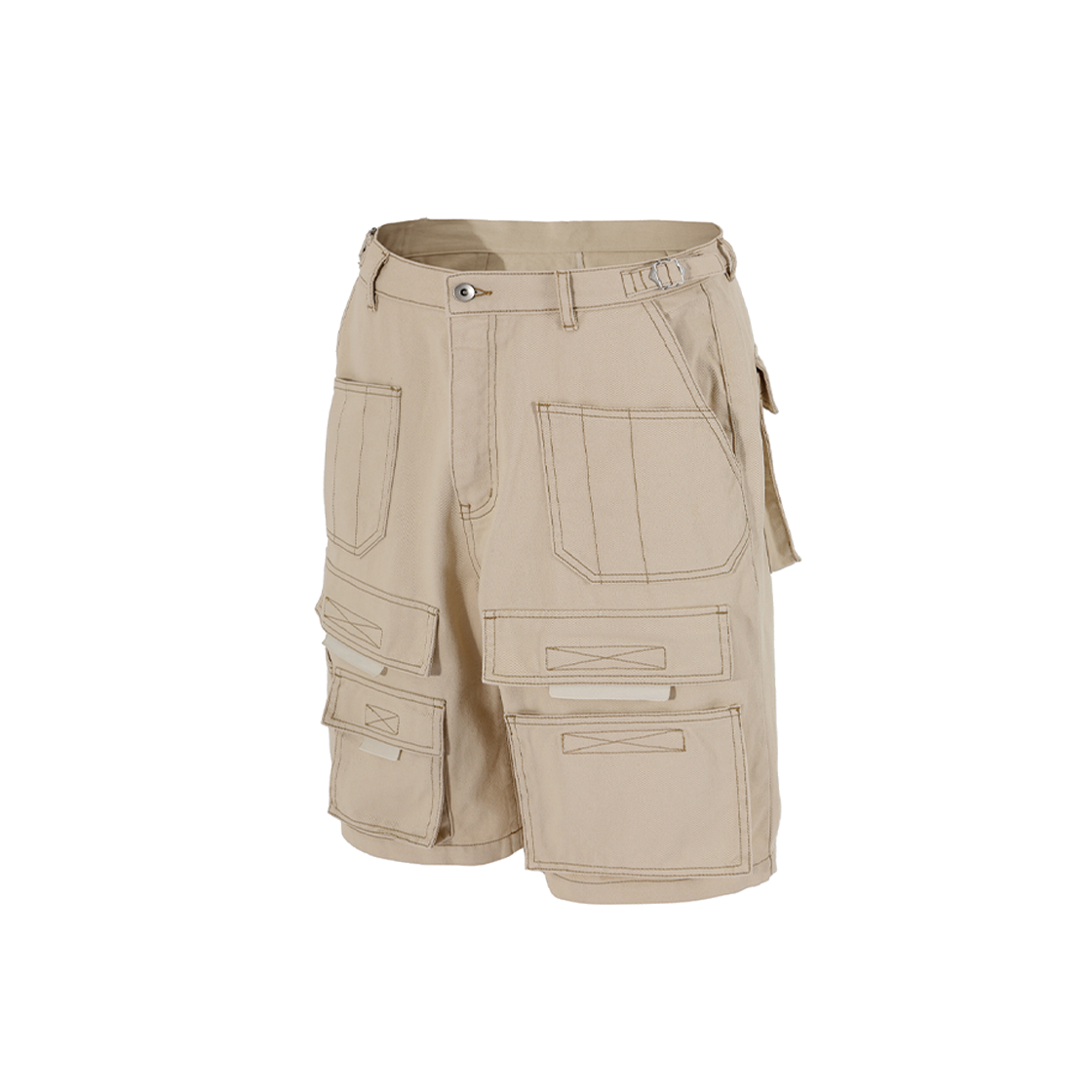로어링라드 카고 버뮤다 데님 쇼츠 베이지 | ROARINGRAD | KREAM