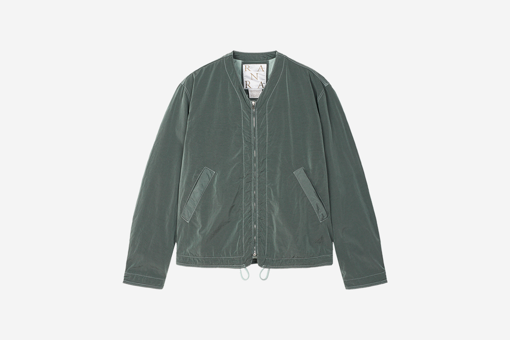 란라 어센더 캔버스 나일론 자켓 세이지 - 25SS | Ranra | KREAM