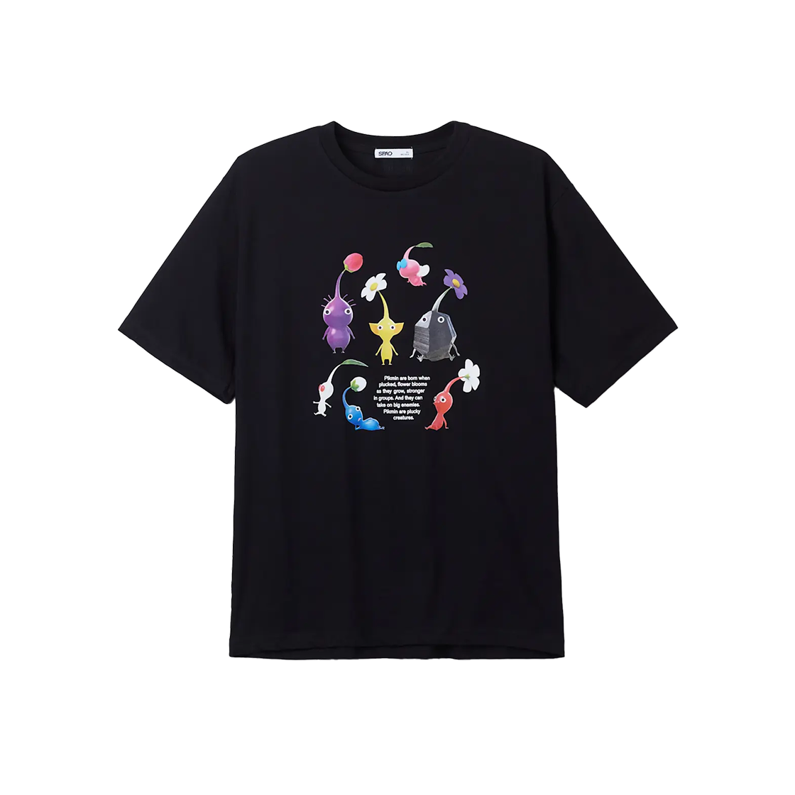 스파오 x 피크민 티셔츠 블랙 | Spao | KREAM