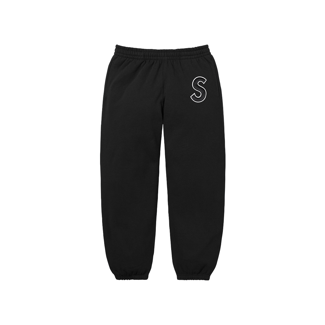 슈프림 S 로고 스웨트팬츠 블랙 - 25SS | Supreme | KREAM