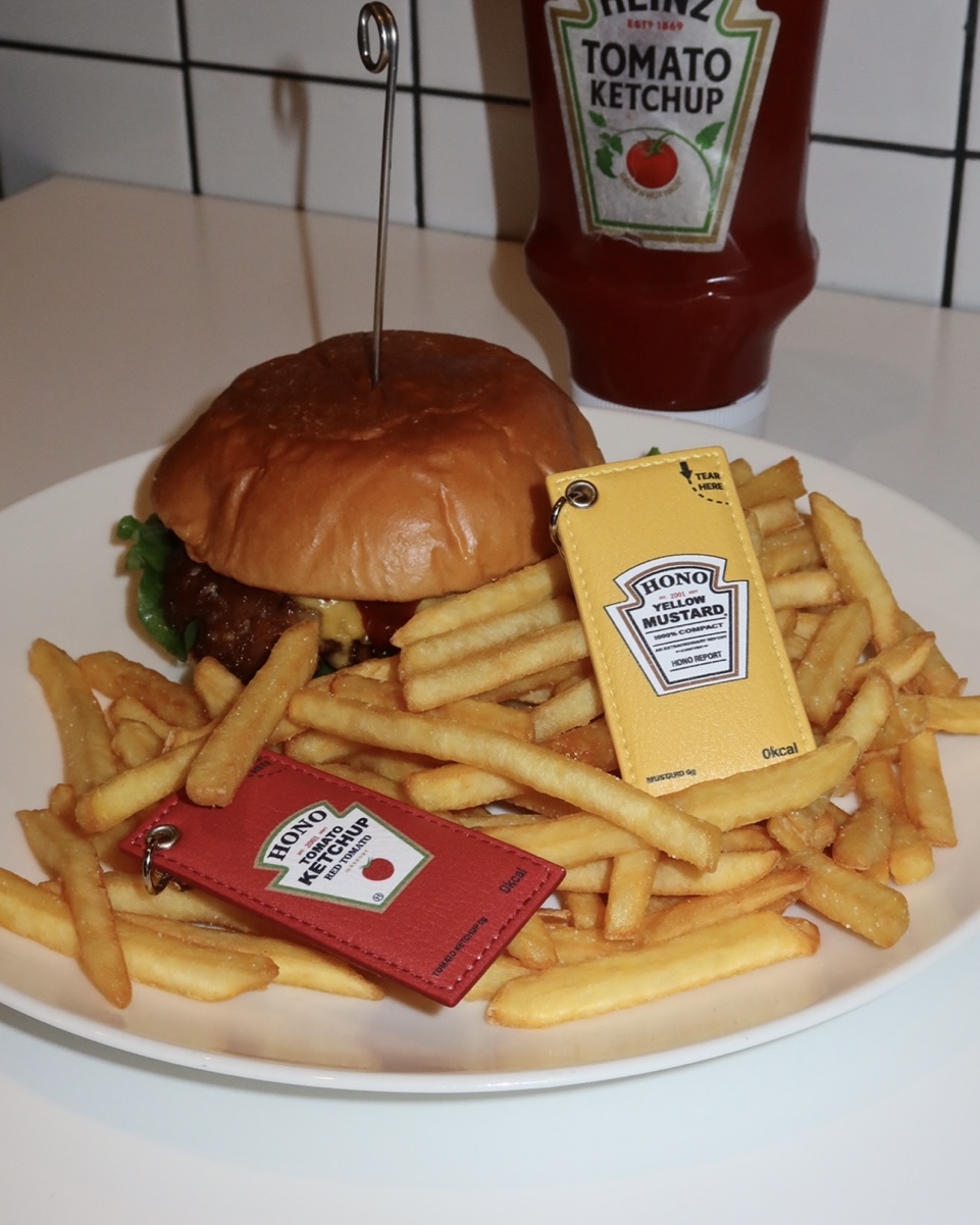 호노 리포트 오브젝트 키링 머스타드 | Hono Report | KREAM