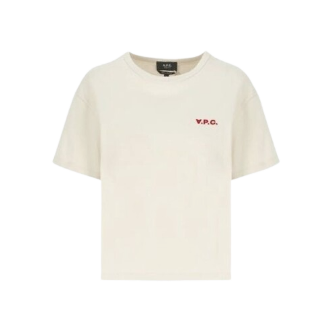 (W) 아페쎄 박시 쁘띠 VPC 티셔츠 베이지 | A.P.C. | KREAM