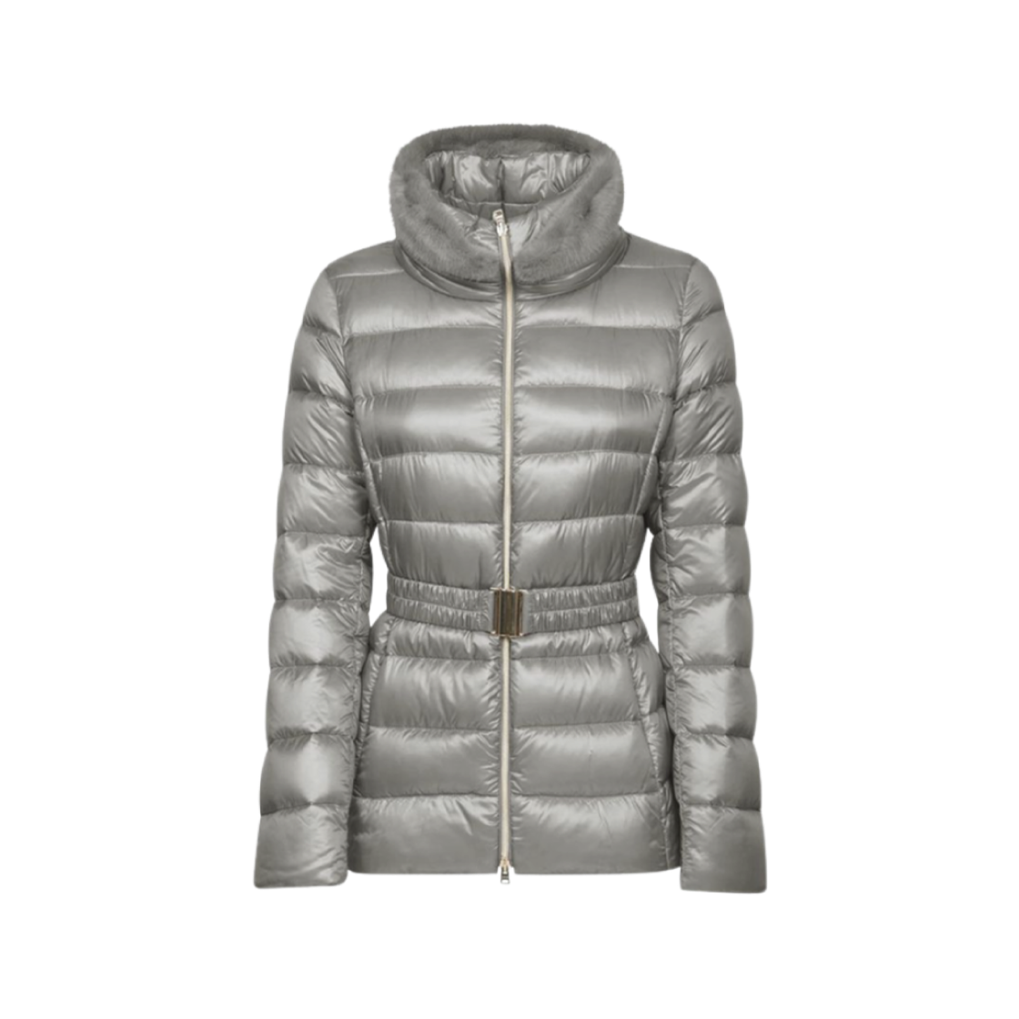 (W) 에르노 클라우디아 다운 패딩 라이트 그레이 | Herno | KREAM