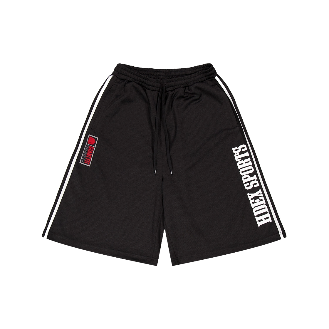 에이치덱스 자이언트핏 매쉬 버뮤다 쇼츠 블랙 | HDEX | KREAM