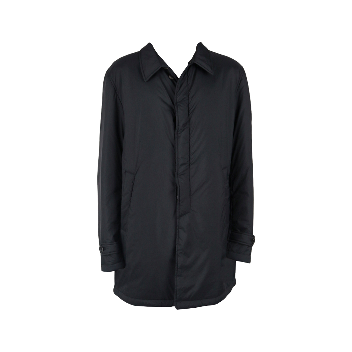 에르노 트렌치 테크노 자켓 블랙 | Herno | KREAM