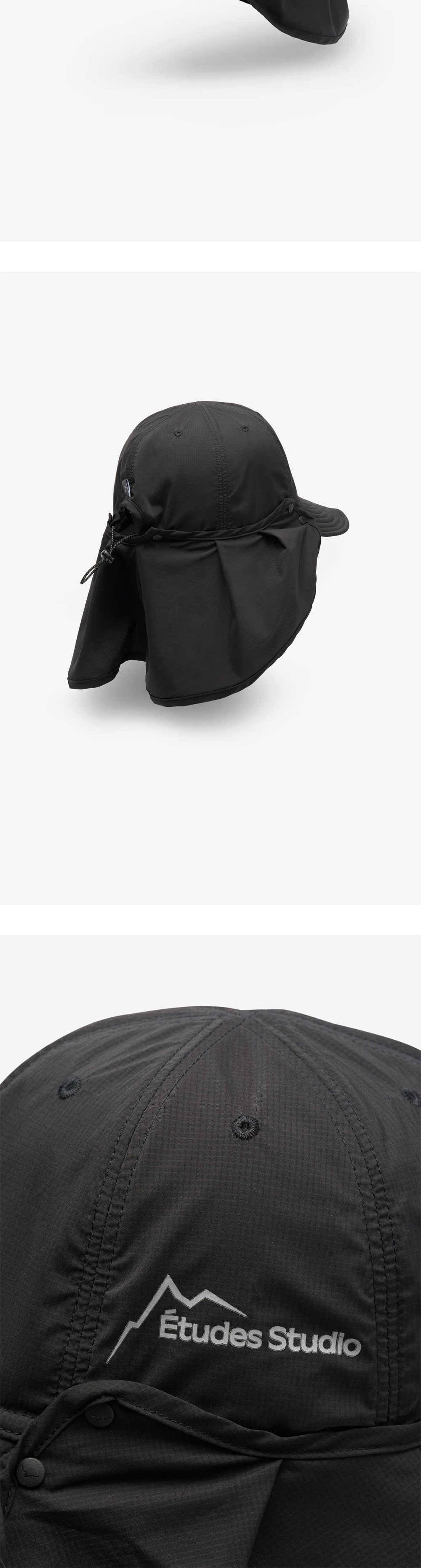 에뛰드 스튜디오 케일 하이킹 캡 블랙 - 25SS | Etudes Studio | KREAM