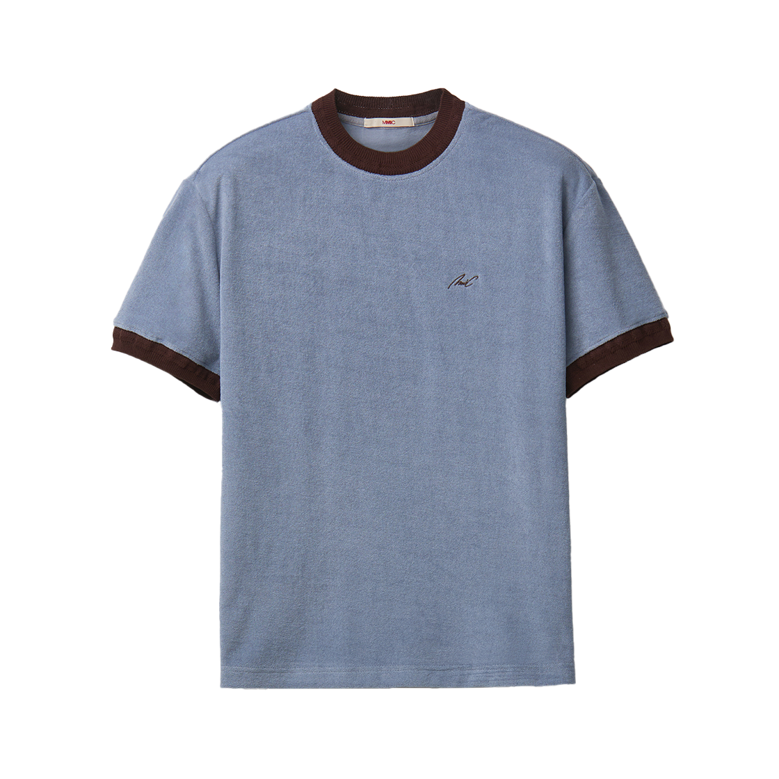 엠엠아이씨 테리 링거 티셔츠 블루 | MMIC | KREAM