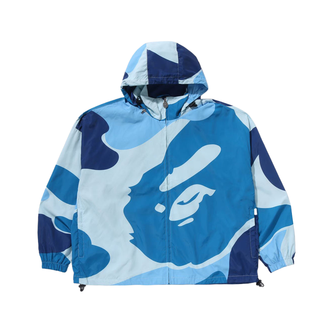 베이프 ABC 카모 후드 자켓 블루 | BAPE | KREAM