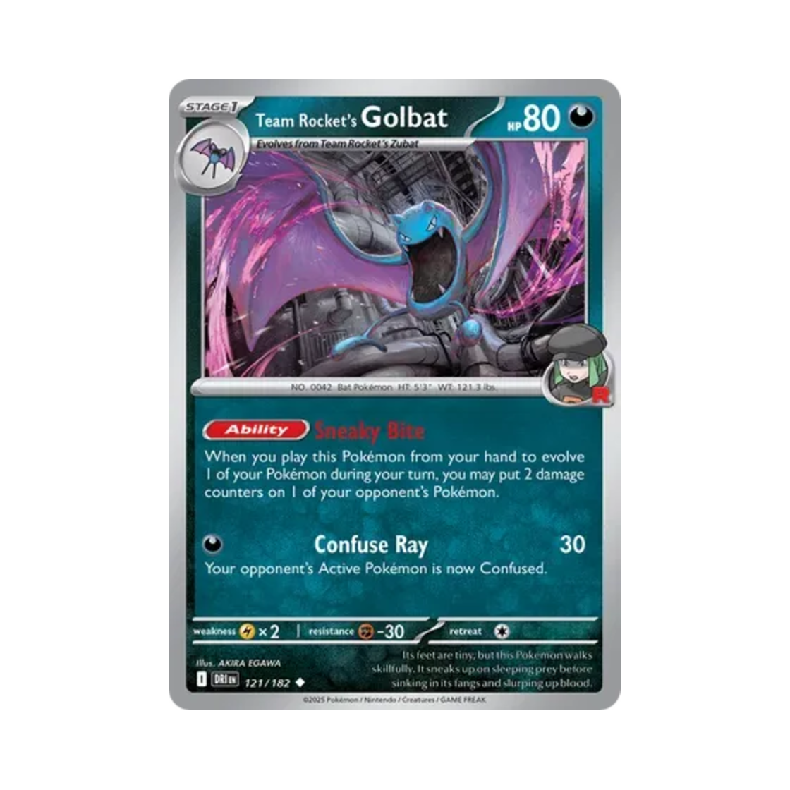 포켓몬 TCG 로켓단의 골뱃 U 데스티니드 라이벌스 (영문판) | Pokemon TCG | KREAM