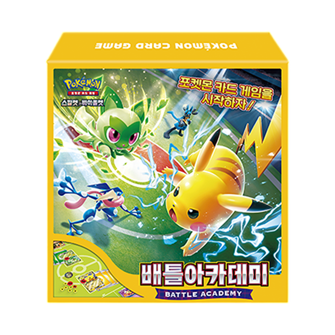 포켓몬 TCG 스칼렛&바이올렛 배틀 아카데미 박스 (한글판) | Pokemon TCG | KREAM